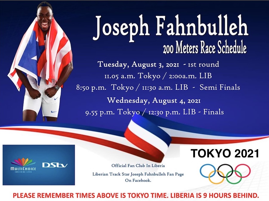 Joseph Fahnbulleh is 19 years old and a Liberian Florida-based track ...