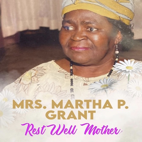 Mrs. Martha P. Grant (Sister Martha)